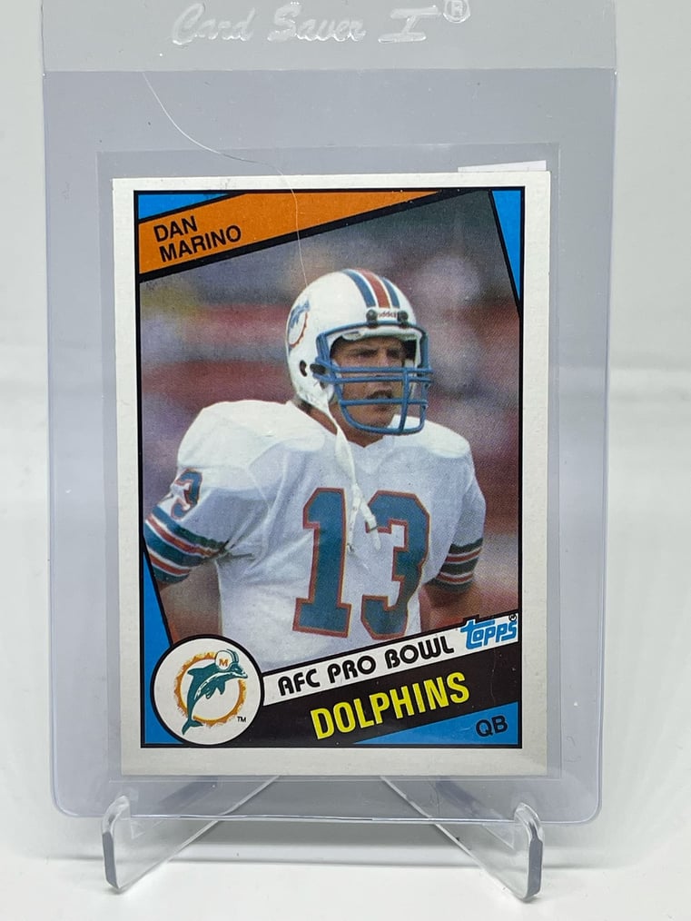 Dan Marino 1984 Topps Rookie Card Pulled From Wax Pack in Break